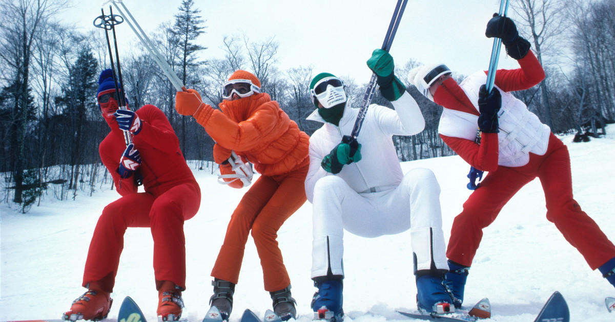 The Sudden Surge and Strange Disappearance of One-Piece Ski Suits - Adventure Sports Network